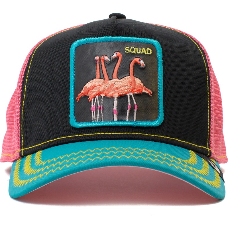 Goorin Bros. Flamingo Squad Flamingoals The Farm Black, Pink and Blue ...